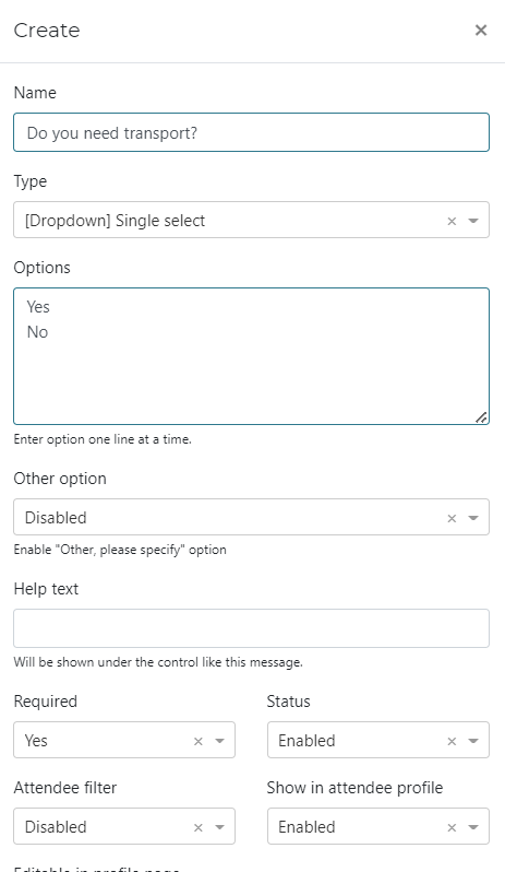 Custom Attributes