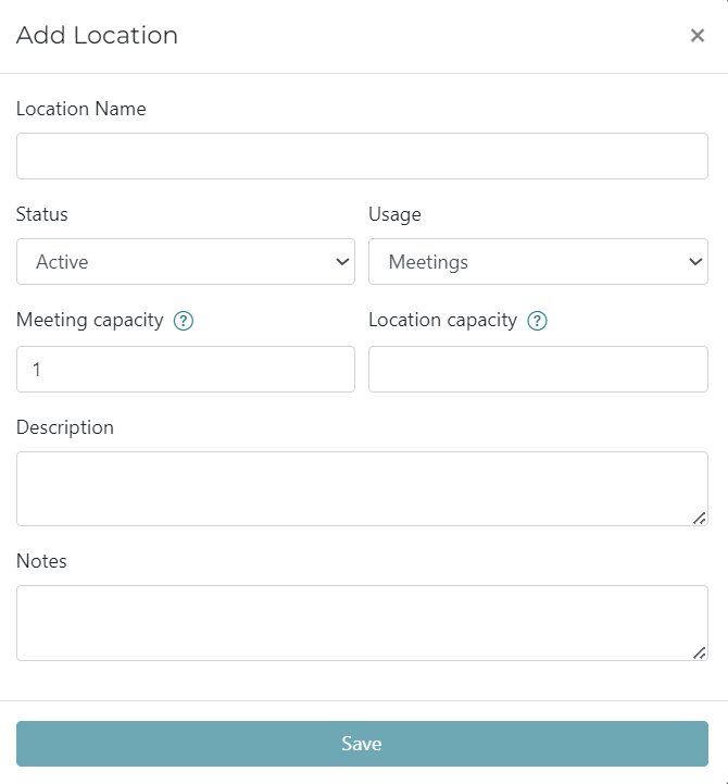 In-person Events: Meeting & session locations